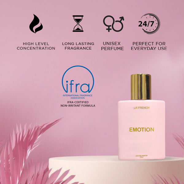 Emotion Perfume 50ml – Romantic & Feminine – La French