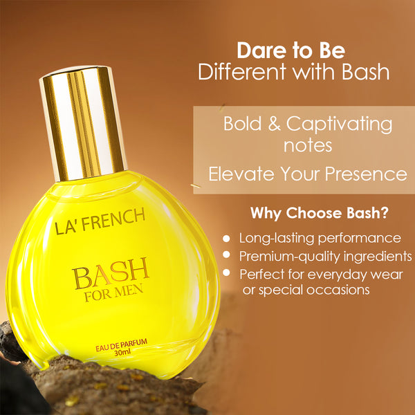 Bash Perfume for Men 30ml - Bold, Sporty Perfumes for Men – La French
